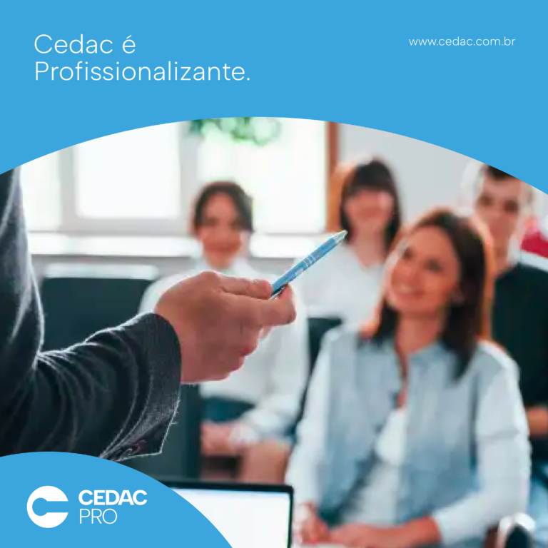 CEDAC – Cursos Profissionalizantes e Supletivo